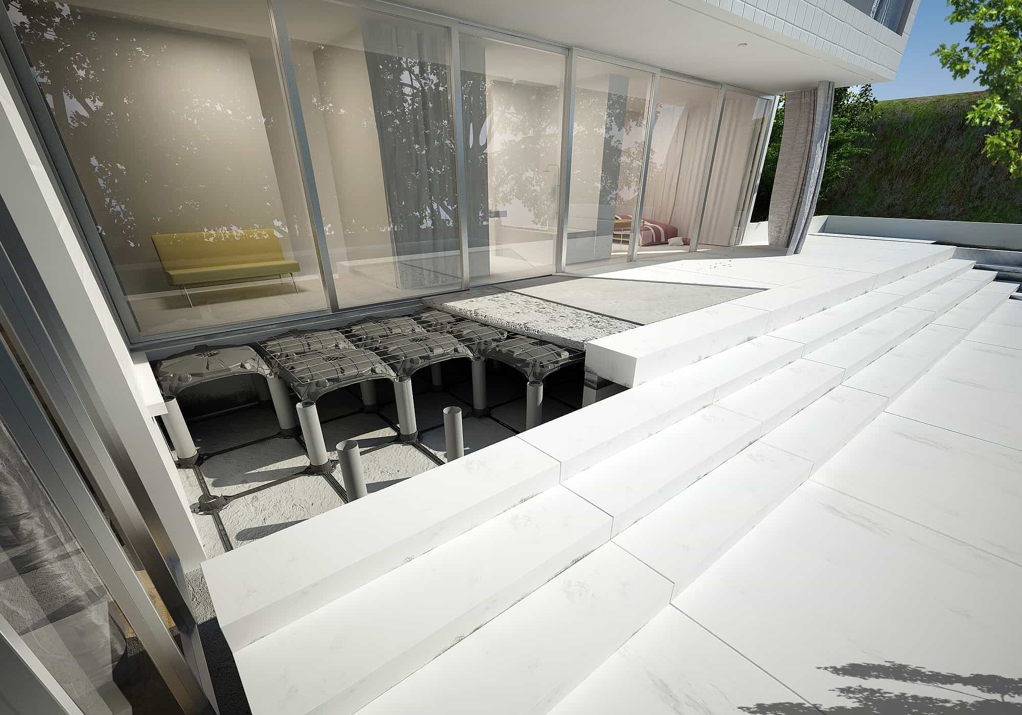 Sunken Slab Filling | ABS YAPI